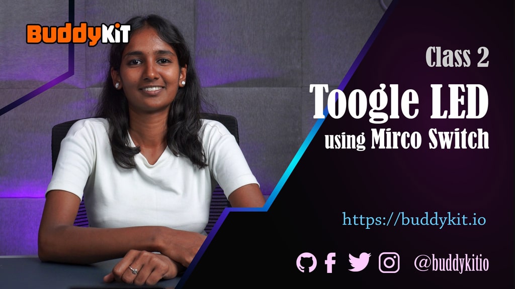 Class 2 – Input Handling – LED Control with Button – BuddyKit – Learn ...